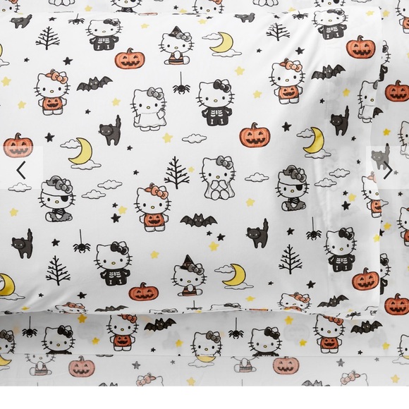 Pottery Barn Teen | Bedding | Hello Kitty Halloween Pottery Barn Bedding Set | Poshmark